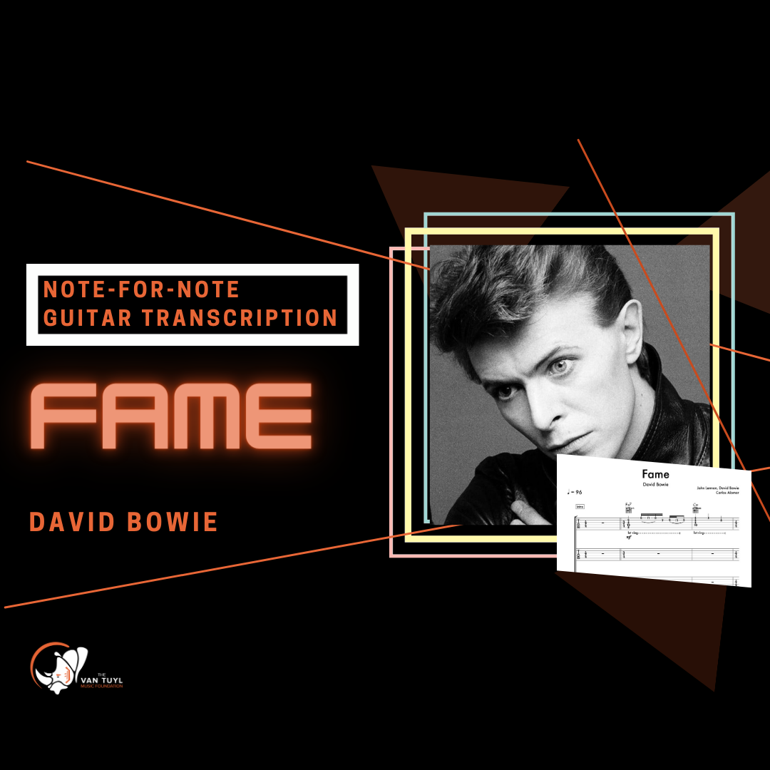 Fame by David Bowie Guitar Tab