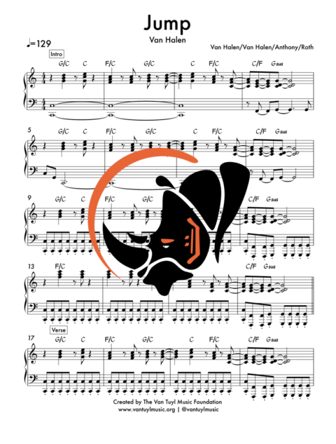 Jump by Van Halen Piano Sheet Music