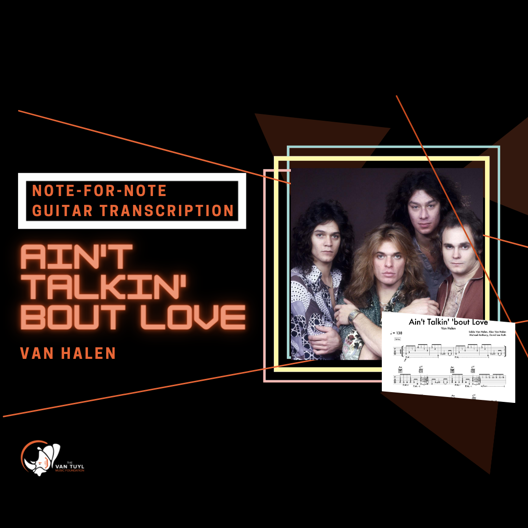 Ain't Talkin Bout Love by Van Halen Guitar Tab