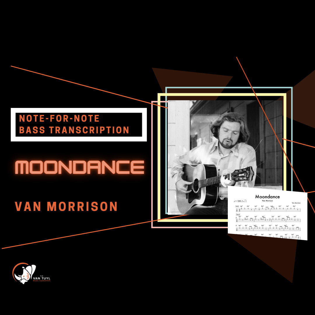 Moondance by Van Morrison Bass Tab